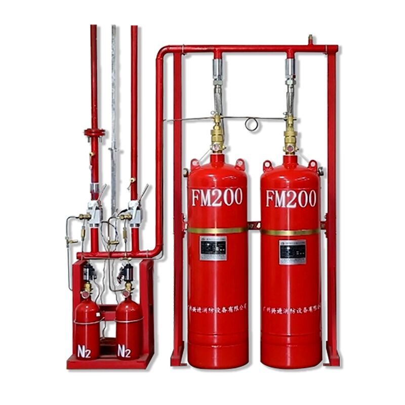 FM200 Automatic Fire Extinguishing System For Power Plant Control Room ...